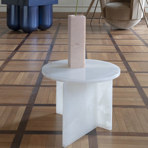 Natural stone side table - All architecture and design manufacturers