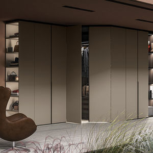 Modular wardrobe - GIO' - Kico srl - corner / contemporary / oak