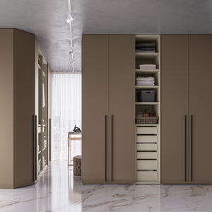Glass wardrobe - FRAME - Kico srl - modular / corner / contemporary