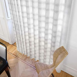 Patterned sheer curtain fabric - CLUB - Ciesse Tendaggi srl - viscose ...