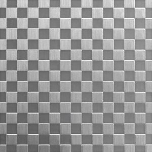 Patterned metal sheet - 12LG - Rimex - laminated / stainless steel ...