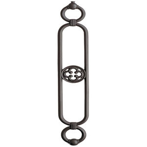 Cast iron railing - ER022 - irollo - balustrade / outdoor / indoor
