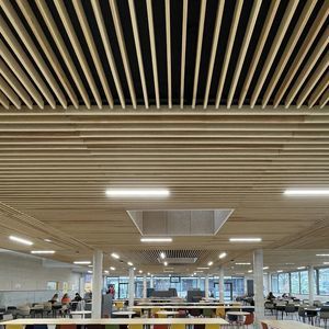 False ceiling acoustic panel - WL/H6/68 - Woodslines - hanging / solid ...