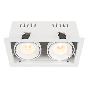 Built-in spotlight - ANDORRA - Hofflights - retractable / round / IP20
