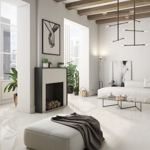 Marble tile - CHEPPO - Prissmacer - polished / indoor / for office