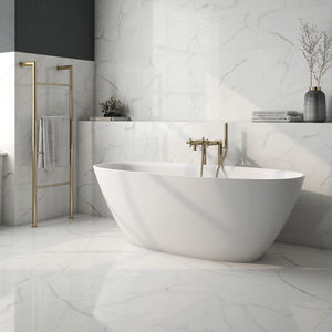 Marble tile - CHEPPO - Prissmacer - polished / indoor / for office