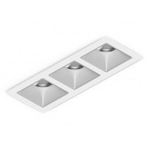 Triple downlight, 3 light downlight - All architecture and design ...