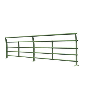 Sliding gate - Insametal - galvanised steel / with bars / motorized