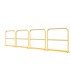 Galvanised steel railing - INSA-25 - Insametal - with bars / outdoor ...