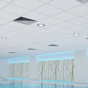 Mineral fiber suspended ceiling - ADAGIO Acoustic+ - Knauf Ceiling ...