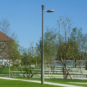 Lighting pole - ELODEA - ECLATEC International - aluminum / steel