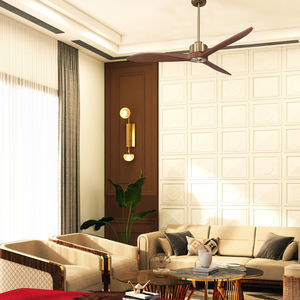 Residential ceiling fan - DC3_CP6WI132 - KLASSFAN - indoor / ABS / white