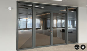 Interior door - SteelTeq FB6 - ERIBEL FRANCE - steel / swing / contemporary