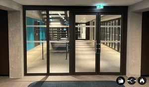 Interior door - SteelTeq FB6 - ERIBEL FRANCE - steel / swing / contemporary