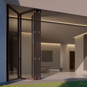 Minimal sliding system - Motion 640 - MOTION FACADES - aluminum / door ...