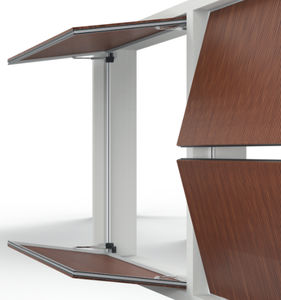 Folding solar shading - Motion 10600 - MOTION FACADES - composite ...