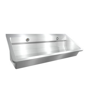 Wall-mounted hand basin - Perfect II : 472120 - LOGGERE - rectangular ...