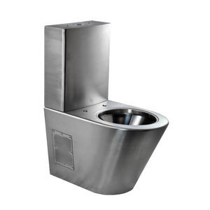 Free-standing toilet - TYTON II - LOGGERE - stainless steel / home ...