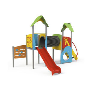 Playground structure - GFT10 - GOTINSHTAIN EOOD - HDPE / sheltered