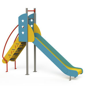 Upright slide - GSL23 - GOTINSHTAIN EOOD - for playground / HDPE