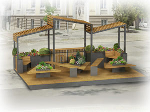 Modular parklet - All architecture and design manufacturers