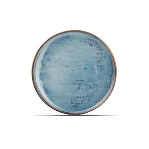 Flat plate - Nova : 604099 - Fine2Dine - round / porcelain / blue
