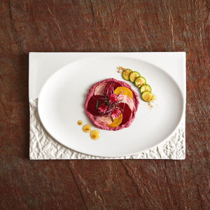 Soup plate - Terra - COSTA VERDE - round / porcelain / commercial