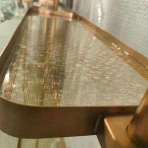 Golden glass panel - All architecture and design manufacturers