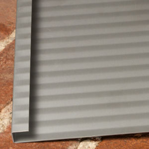 Exterior wall-covering - N 18 - Fielitz - interior / steel / stainless ...