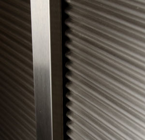 Exterior wall-covering - N 2 - Fielitz - interior / steel / stainless steel