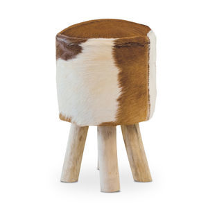 Contemporary bar stool - 950528-ROB - BAMBO BLAU - rattan / elm base ...