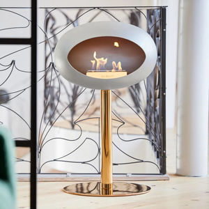 Bioethanol fireplace - Steel High - Le Feu - free-standing / Single ...