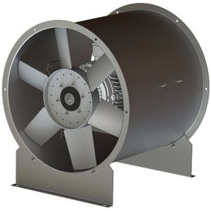 Axial fan - AXUS CONTRA-ROTATING - AREM - helical / commercial / indoor
