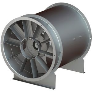 Axial fan - AXUS REVERSIBLE - AREM - helical / commercial / indoor