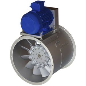 Helical fan - DA - AREM - wall-mounted / industrial / for commercial ...