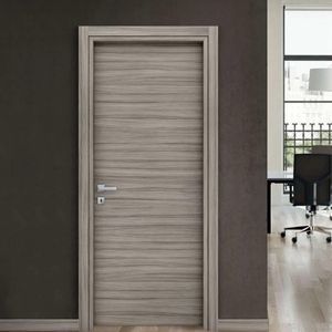 Interior door - REVER - Braga S.p.A. - walnut / laminate / swing