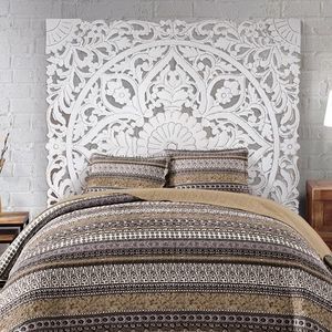 Double bed headboard - 17143 - Giner y Colomer - contemporary / wooden ...