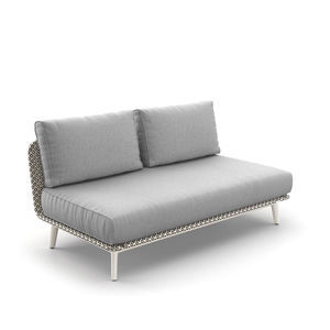Outdoor sofa - MBARQ - DEDON GmbH - gray / white / beige