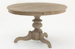 Traditional dining table - REGGIE - FLAMANT - wooden / wooden base ...