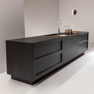 Contemporary sideboard - Unlimited - LAURAMERONI - wood veneer / with ...