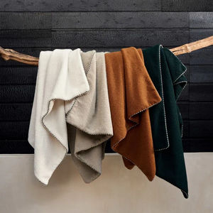 Polyester lap robe - TALIE - CASAMANCE - cotton / linen