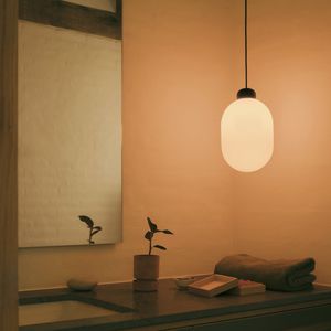 Table lamp - Falling in Love - GRAU - aluminum / contemporary / corded