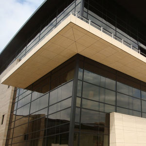 Panel cladding - COTTONWOOD - Stone panels - limestone / natural finish ...