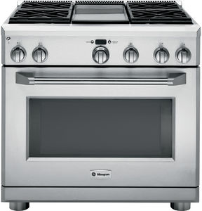 Gas range cooker - ZGP484NGRSS - Monogram