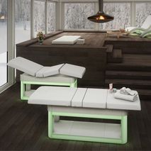 Fixed massage table - AQUA - Inbeca Wellness Equipment S.L - hydraulic ...