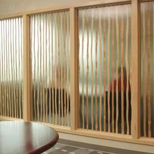 Interior decorative panel - PAMPAS REED LIGHT - Lumicor - resin ...