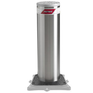 Access control bollard - 220/EM 600A - PILOMAT - pedestrian / stainless ...