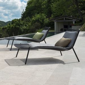 Steel sun lounger - All architecture and design manufacturers