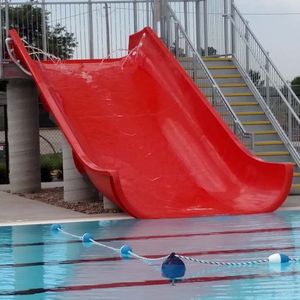Curved slide - CYCLONE - WhiteWater - for water park / tubular