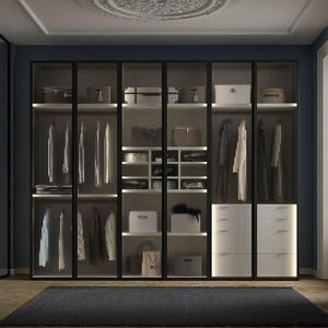 Transparent wardrobe - All architecture and design manufacturers
